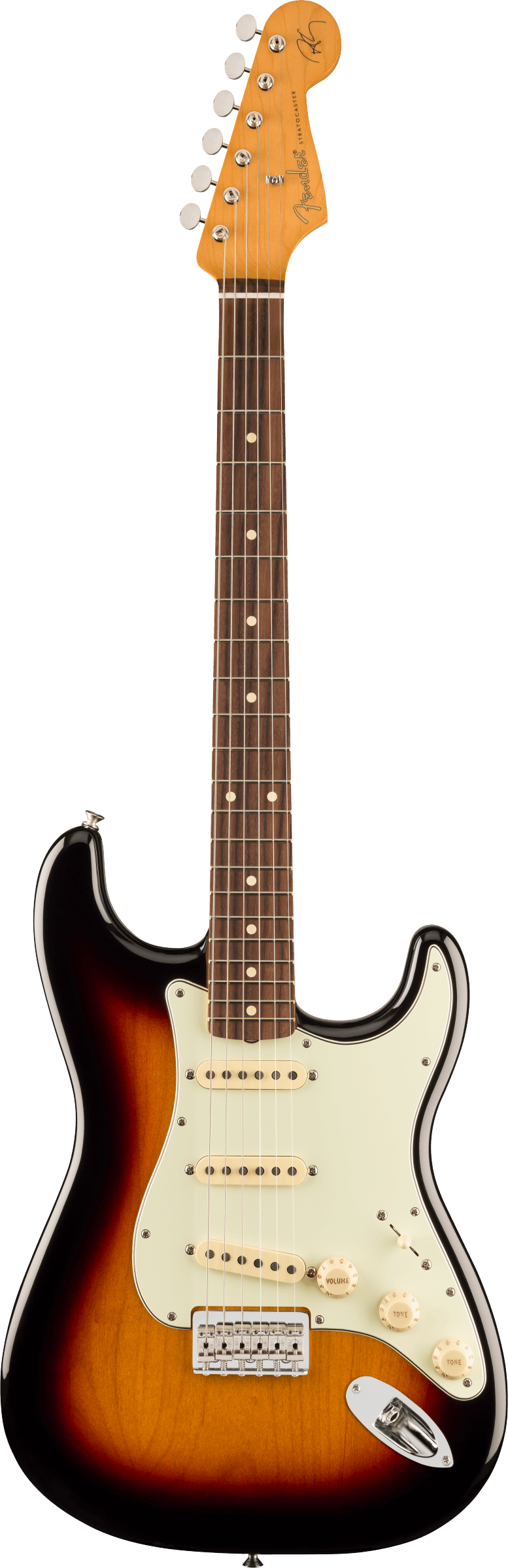 Fender Robert Cray Stratocaster, Rosewood Fingerboard, 3-Color Sunburs ...
