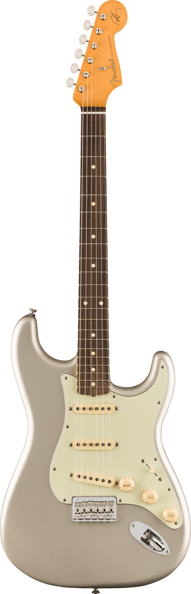 Fender Robert Cray Stratocaster, Rosewood Fingerboard, Inca Silver for ...