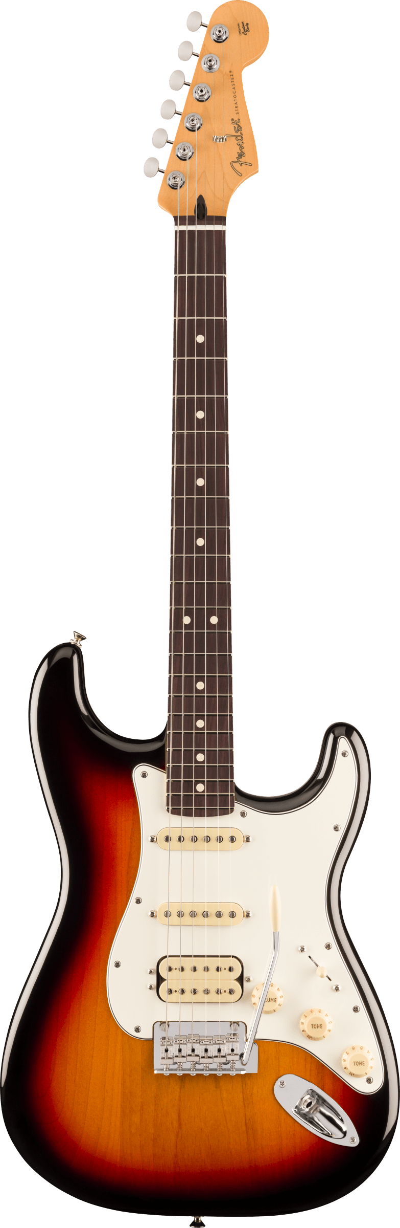 Fender Player II Stratocaster HSS, Rosewood Fingerboard, 3-Color Sunbu ...