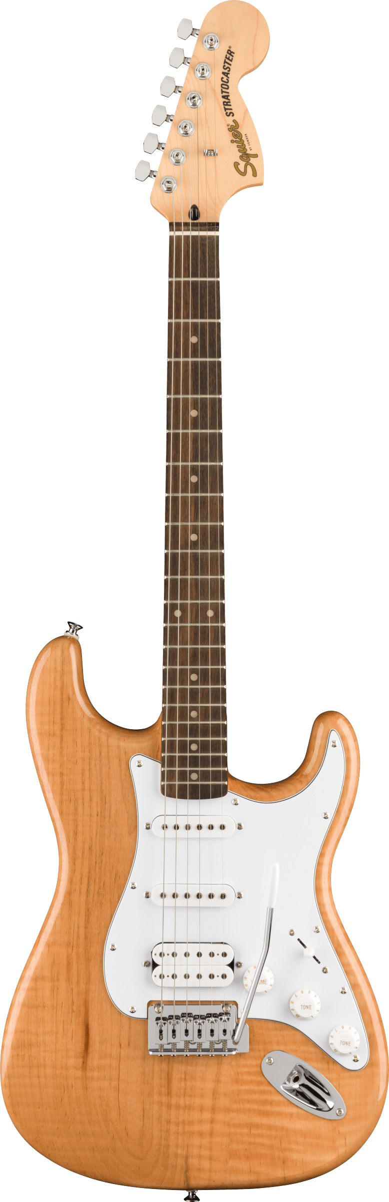 Squier FSR Affinity Series Stratocaster HSS, Laurel Fingerboard, White ...