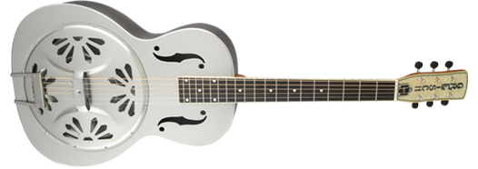 Gretsch G9221 Bobtail Steel Round-Neck A.E., Steel Body Spider Cone Re ...