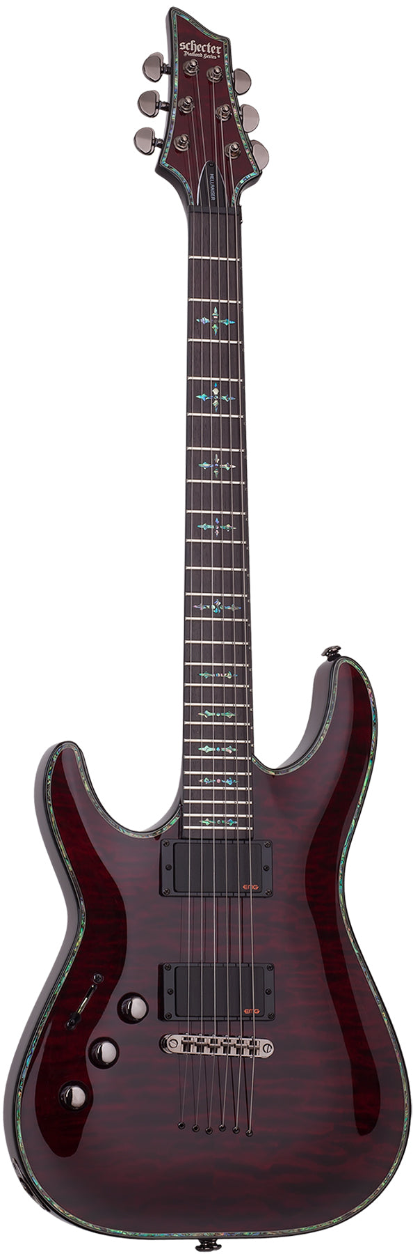 Schecter Hellraiser C-1 Left-Handed Black Cherry for Sale in Canada | Zedem