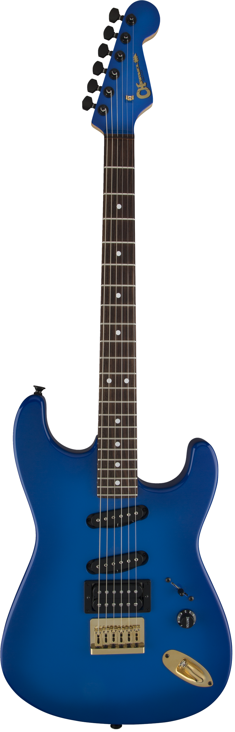 Charvel Jake E Lee USA Signature Blue Burst, Rosewood Fingerboard, Blu ...