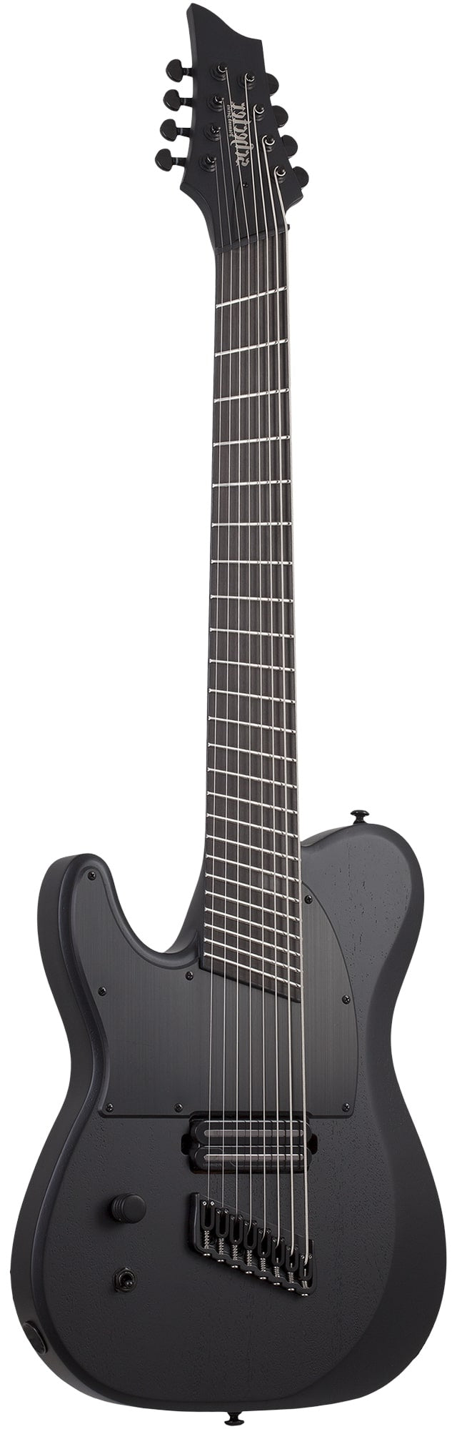 Schecter PT-8 Black Ops 8-String Left-Handed Electric Guitar, Satin Bl ...