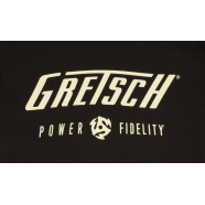Gretsch Gretsch Power & Fidelity Logo T-Shirt, Black, L for Sale in ...