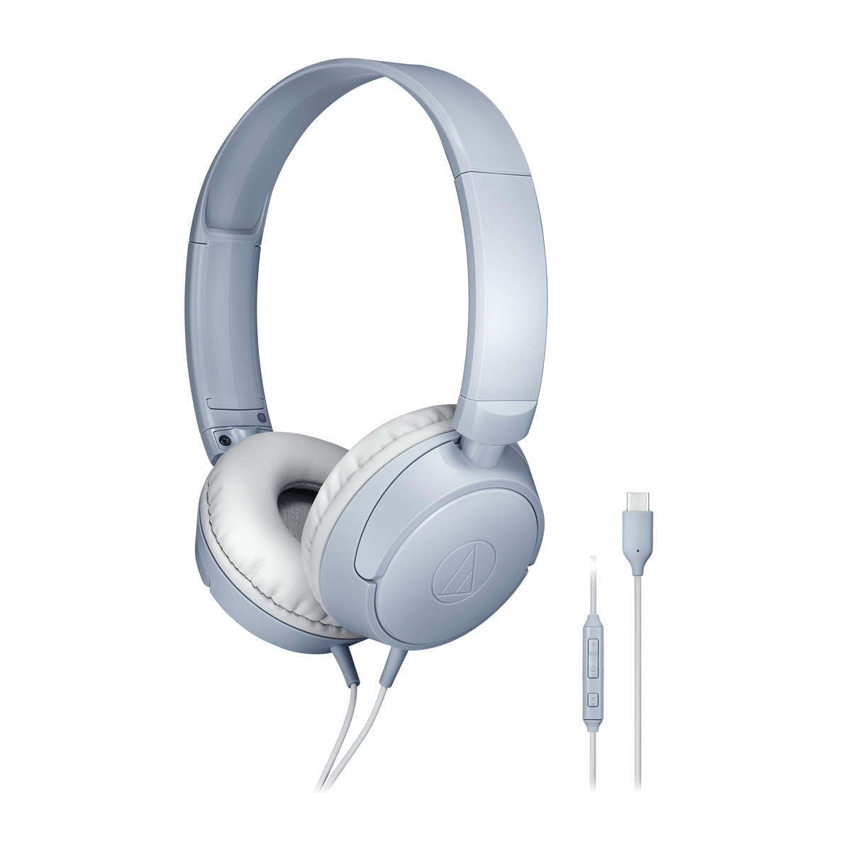 Audio-Technica Usb-C On-Ear Headphones, Blue-Gray for Sale in Canada ...