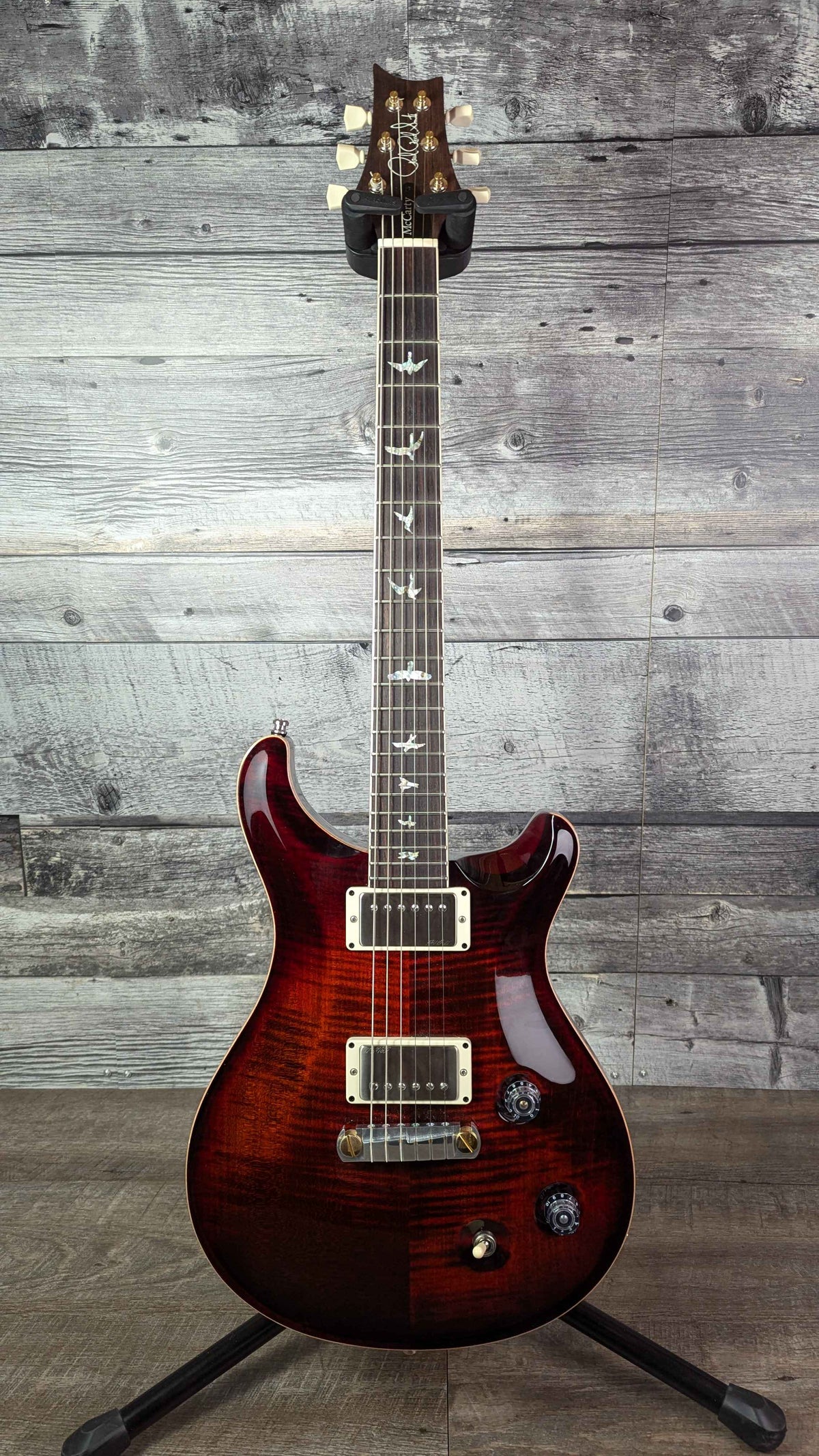PRS McCarty 594 Two-Piece Bridge Fire Red Burst - Used for Sale in ...