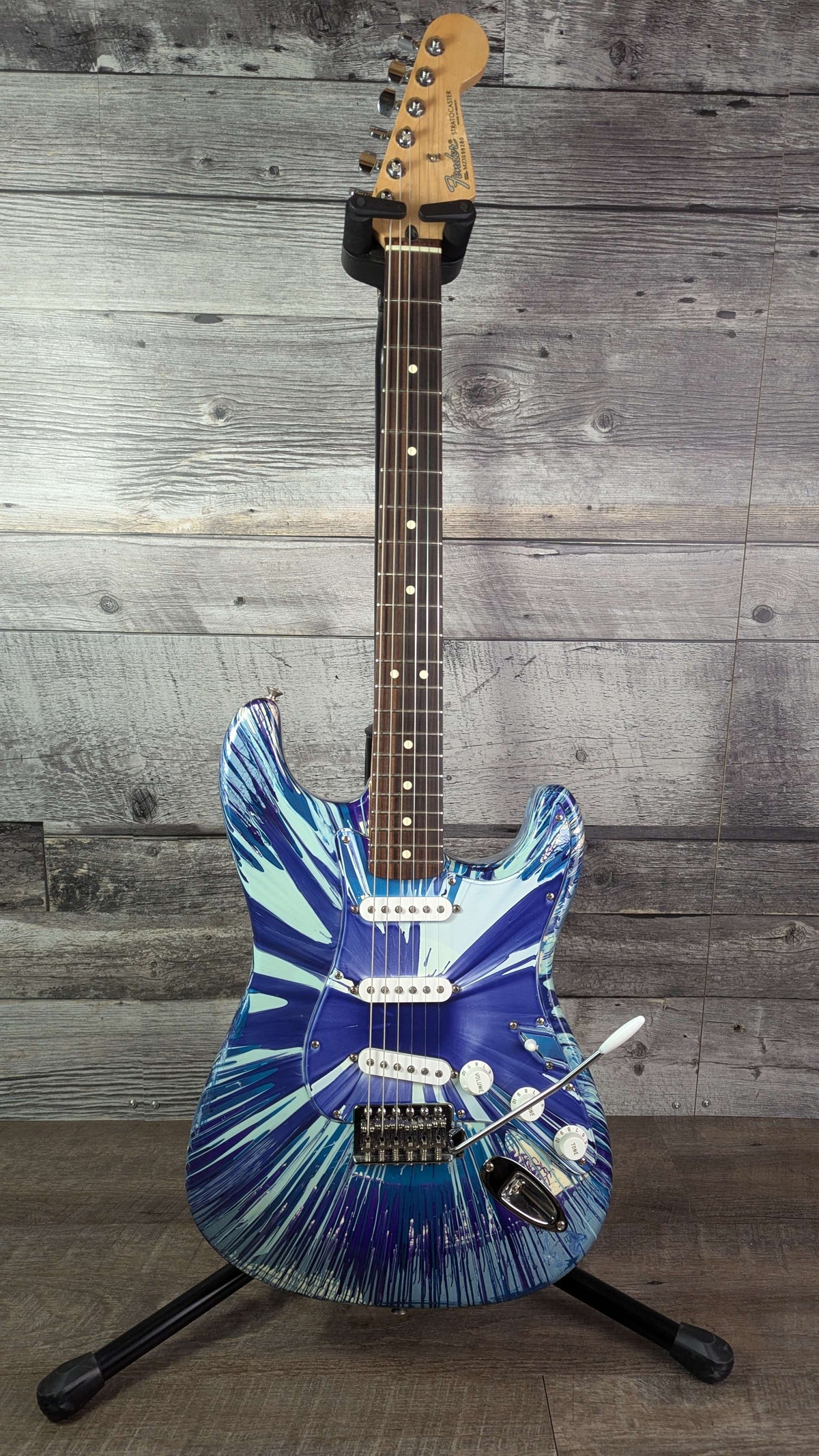 Fender FSR "Splattercaster" Standard Splatter Stratocaster with Rosewo ...