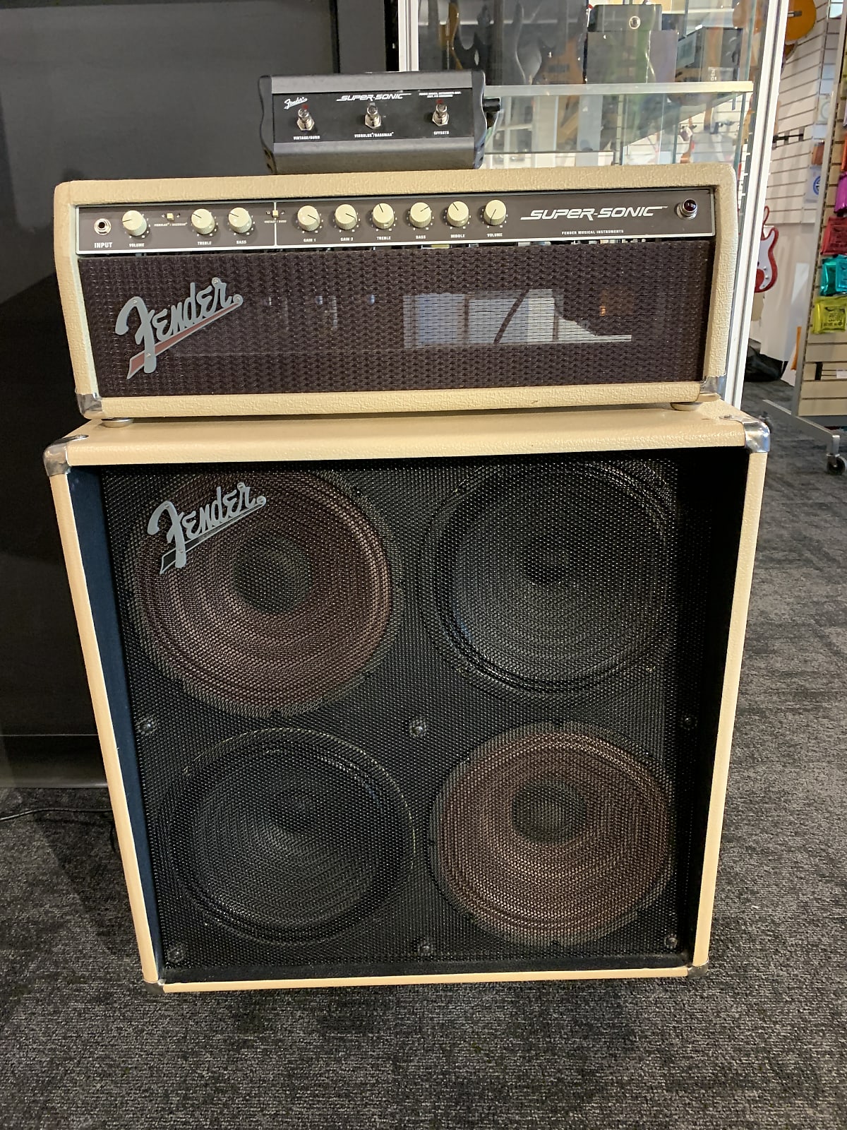 Fender Super Sonic + Cab Used — Zedem