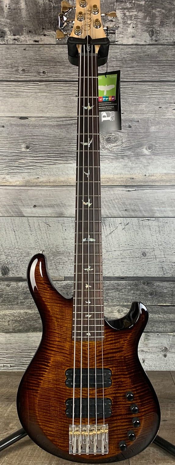 PRS Grainger 5 String - 10 Top - Black Gold Burst for Sale in Canada ...
