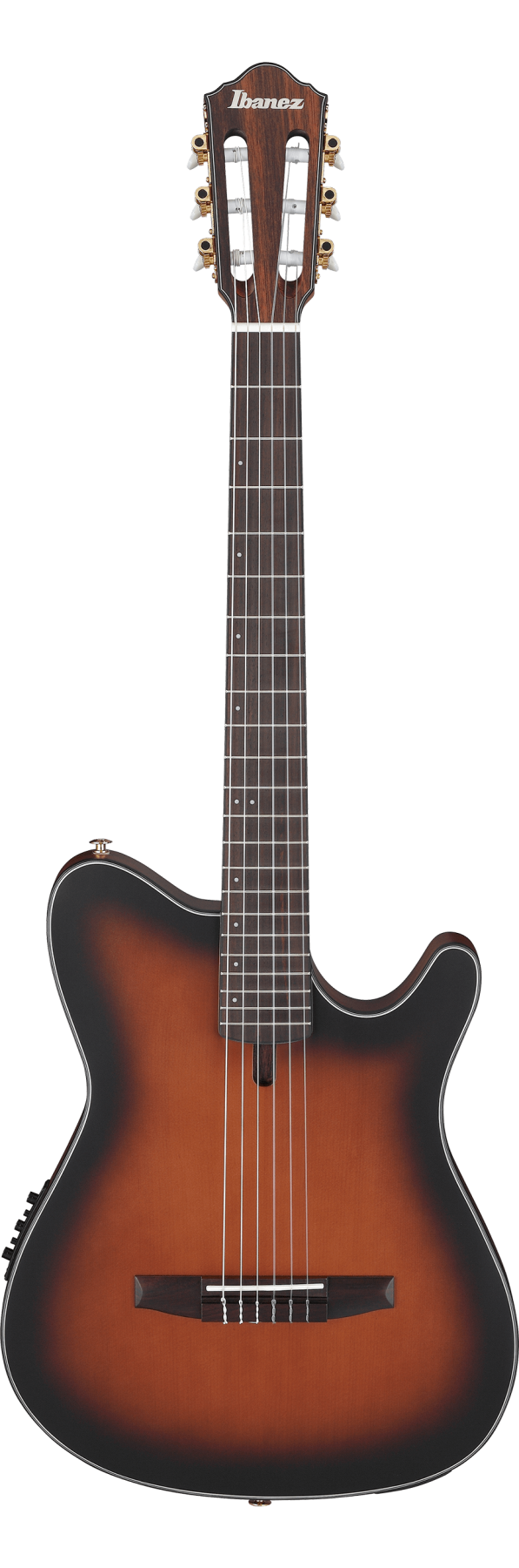 Ibanez Thinline Nylon Acoustic-Electric Guitar Brown Sunburst for Sale ...