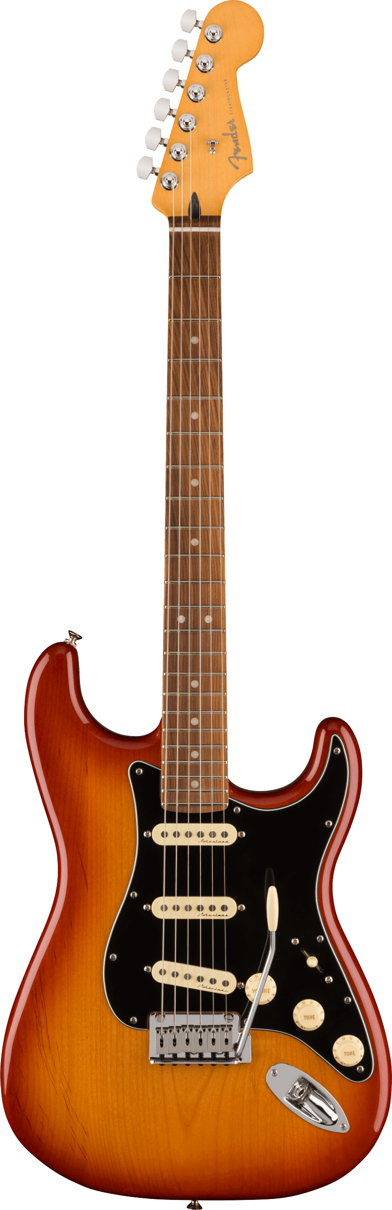 Fender Player Plus Stratocaster, Pau Ferro Fingerboard - Sienna Sunbur ...